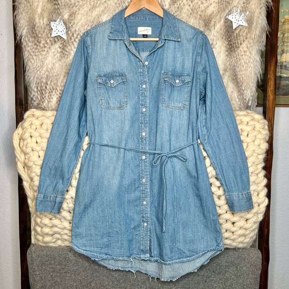 Universal Thread | Dresses | Universal Thread Denim Chambray Dress ...